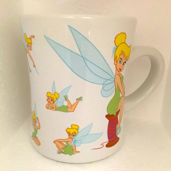 Kitchen | Disney Store Mug Tinker Bell Coffee Cup Collectible White ...